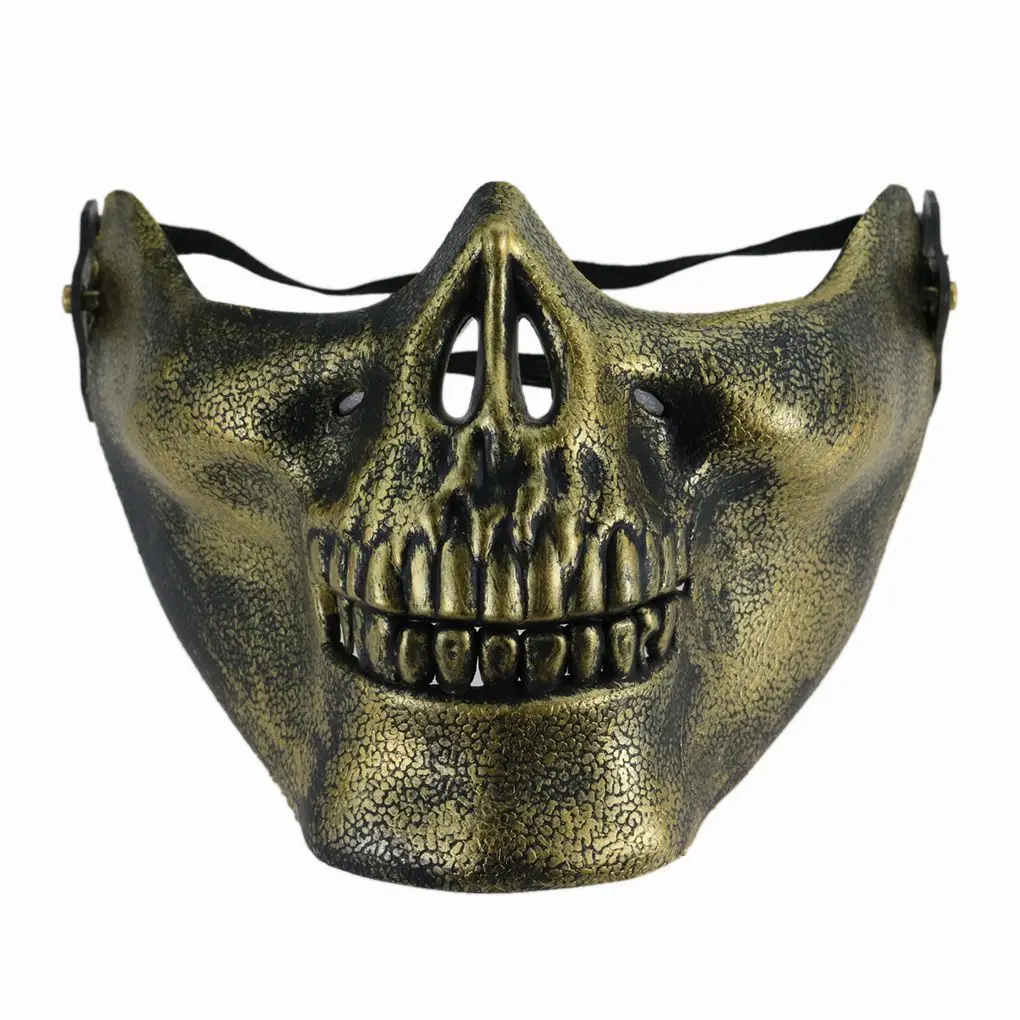 3PCS-Halloween-Tricky-Skull-Mask-Operations-Half-Face-Protective-Masks ...
