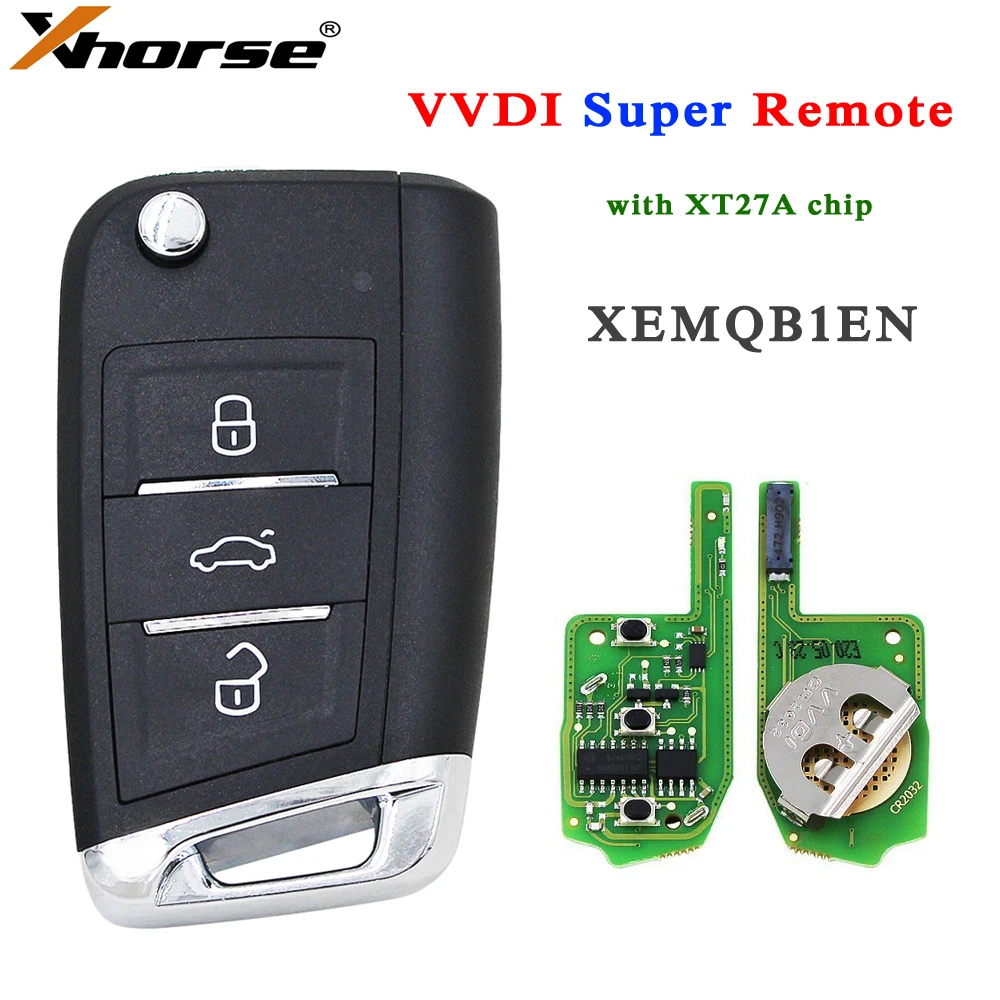 10PCS-LOT-Xhorse-XEMQB1EN-VVDI-Super-Remote-with-XT27-XT27A66-Chip-Work ...