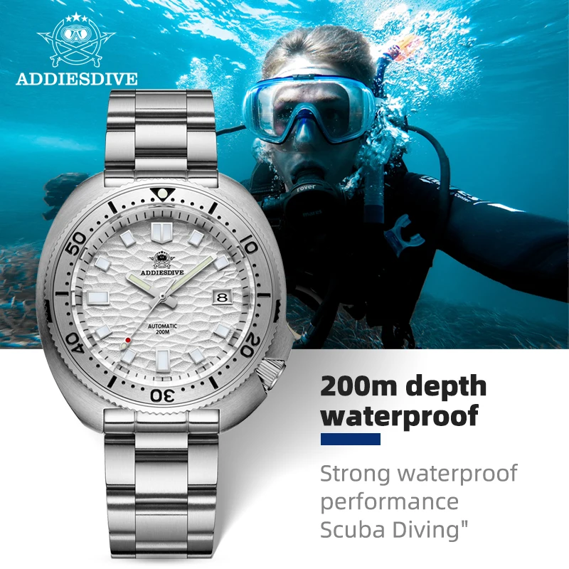 ADDIESDIVE-Diver-Automatic-Watch-for-Men-Mechanical-Wristwatch-Calendar ...