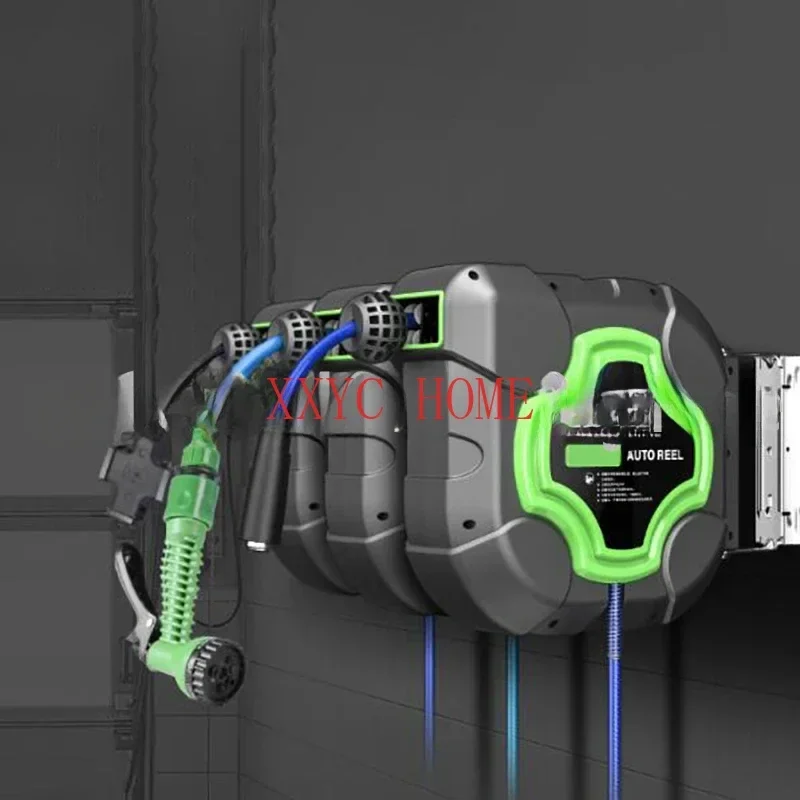 Automatic-retractable-hose-reel-storage-pneumatic-tools-car-maintenance ...