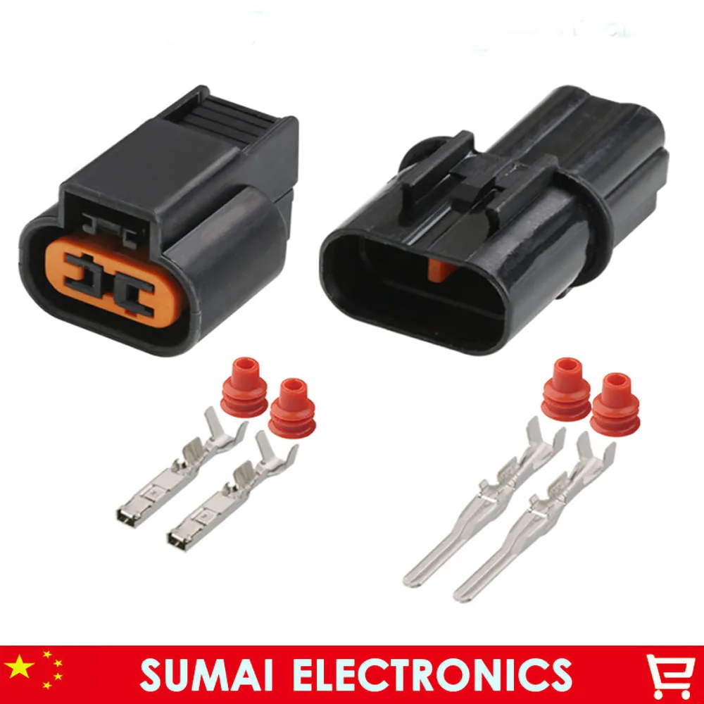 2 Pin 2.2mm Auto ABS sensor plug,2P Car ABS plug connector for KUM ...
