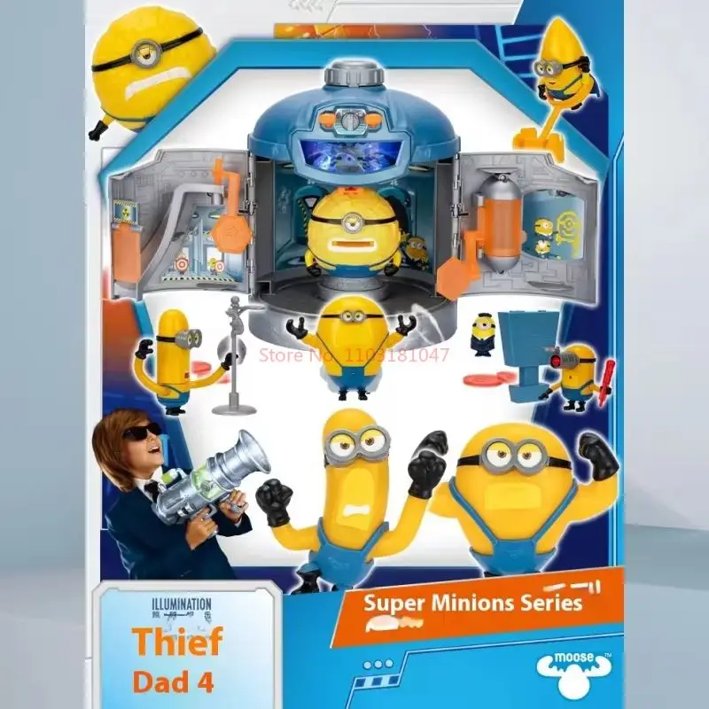 Genuine-Minions-Mini-Launcher-Cool-Muscle-Group-Toy-Mini-Fun-Fart-Gun ...