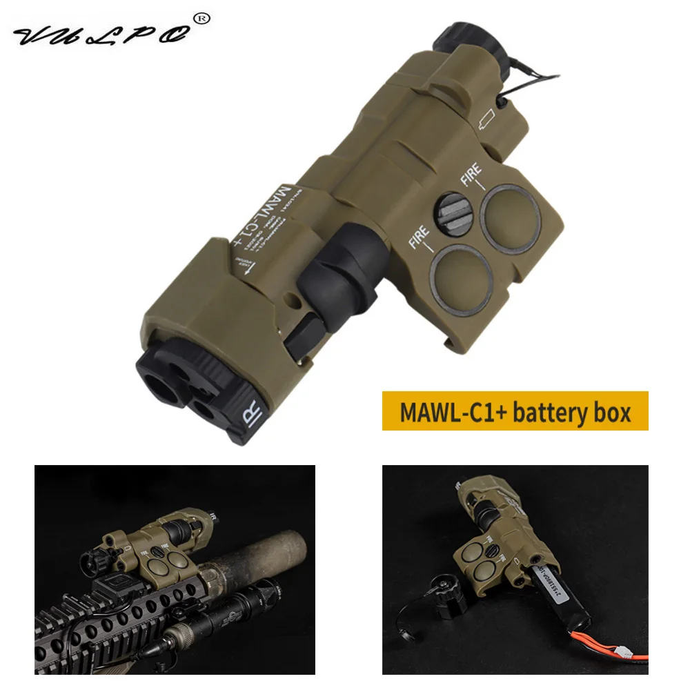 VULPO-Tactical-Models-MAWL-C1-Battery-Case-Modular-Picatinny-Rail ...