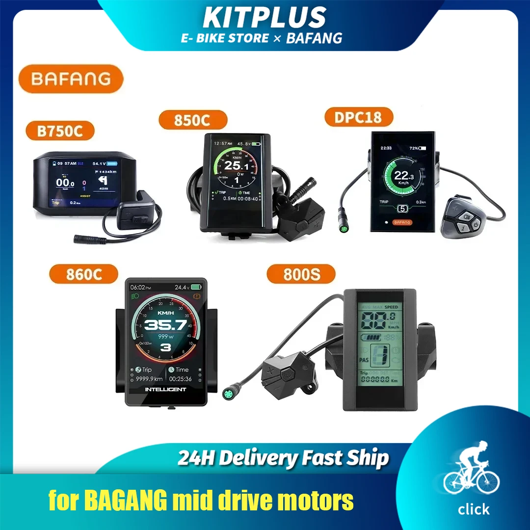 Electric-Bicycle-LCD-Display-Indicator-for-Bafang-8fun-Mid-Drive-Motor ...