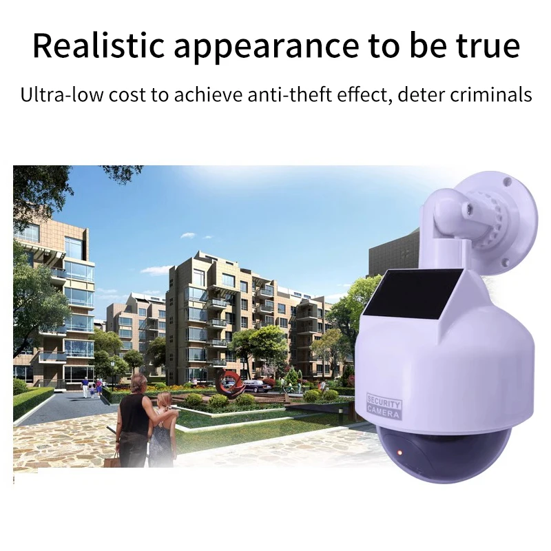 1PC-Solar-Fake-Camera-Dummy-Security-Camera-with-LED-Red-Light ...