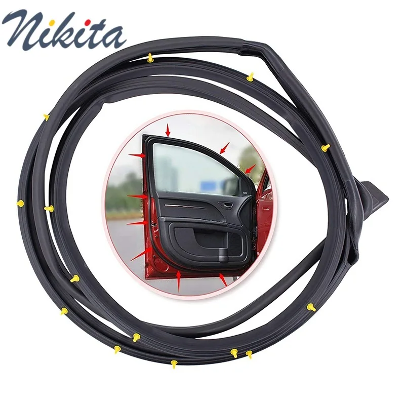 Car Door Weatherstrip Moulding Seal Strip Front Left Right For Honda ...
