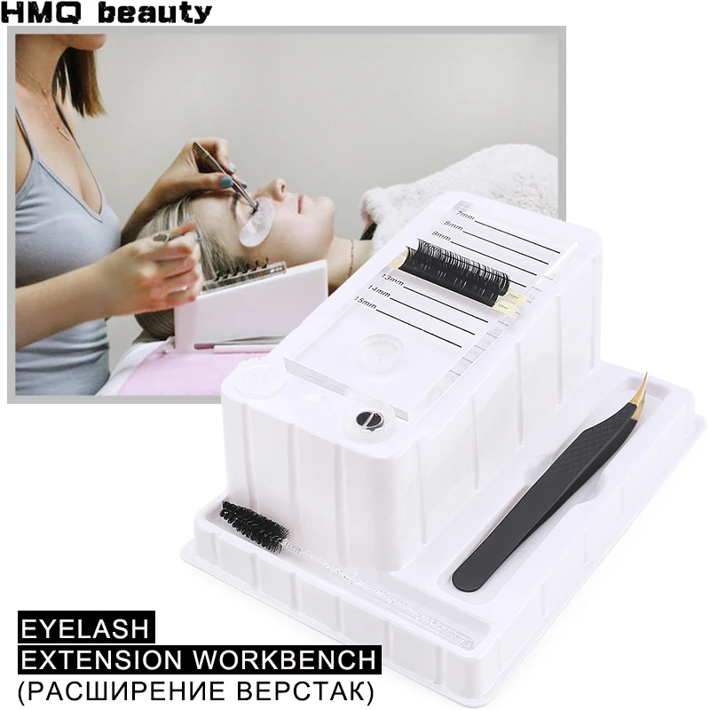 New Heighten False Eyelashes Palette Stand Pad Pallet Lashes Holder ...