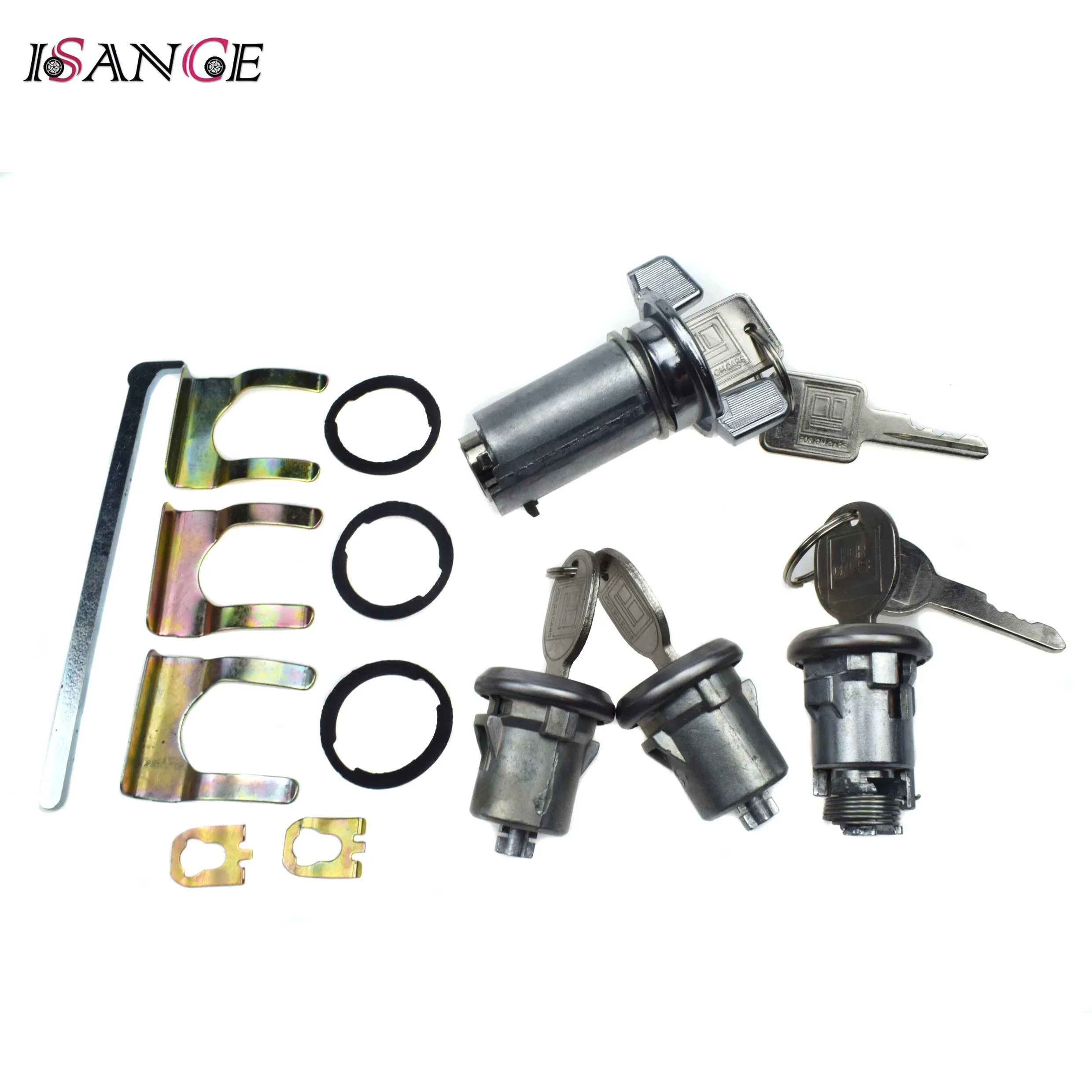 Ignition-Door-Trunk-Lock-Cylinder-Keys-Barrel-Kit-For-Chevrolet-Buick ...