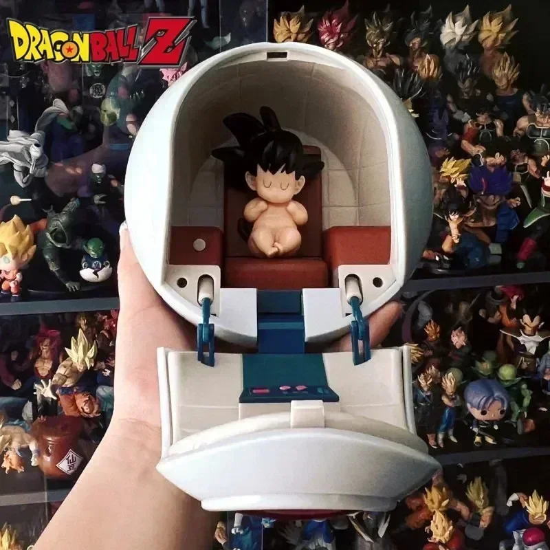 Cápsula espacial de Dragon Ball Super Saiyan Goku Vegeta, modelo de ...