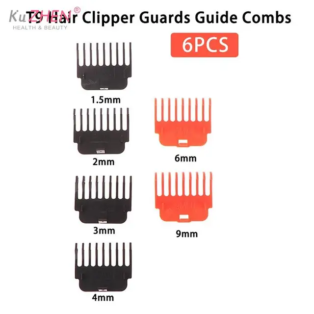 For T9 Hair Clipper Guards Guide Combs Trimmer Cutting Guides Styling ...
