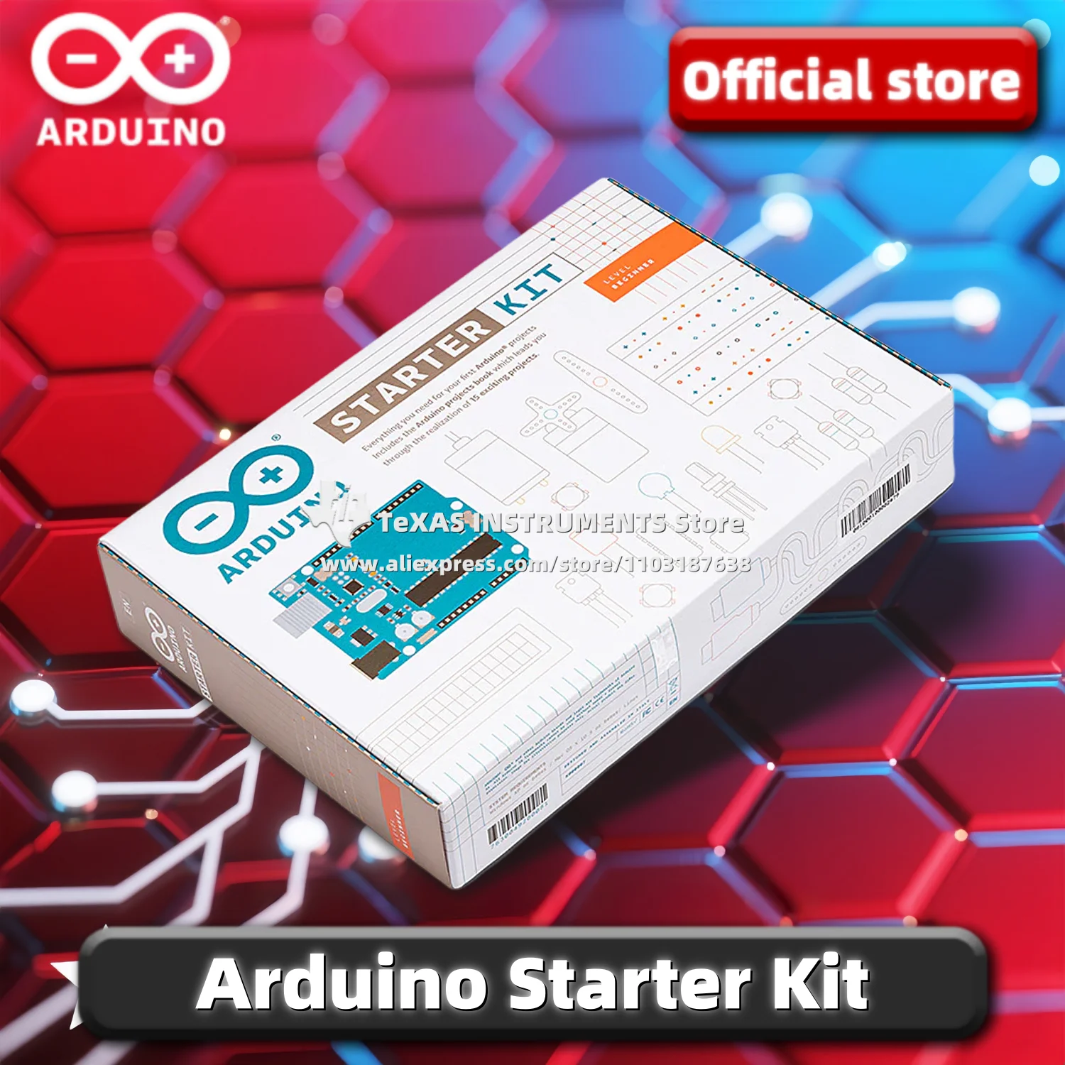 【TI Official】 Arduino Starter Kit Multi-Language K000007 Beginner ...
