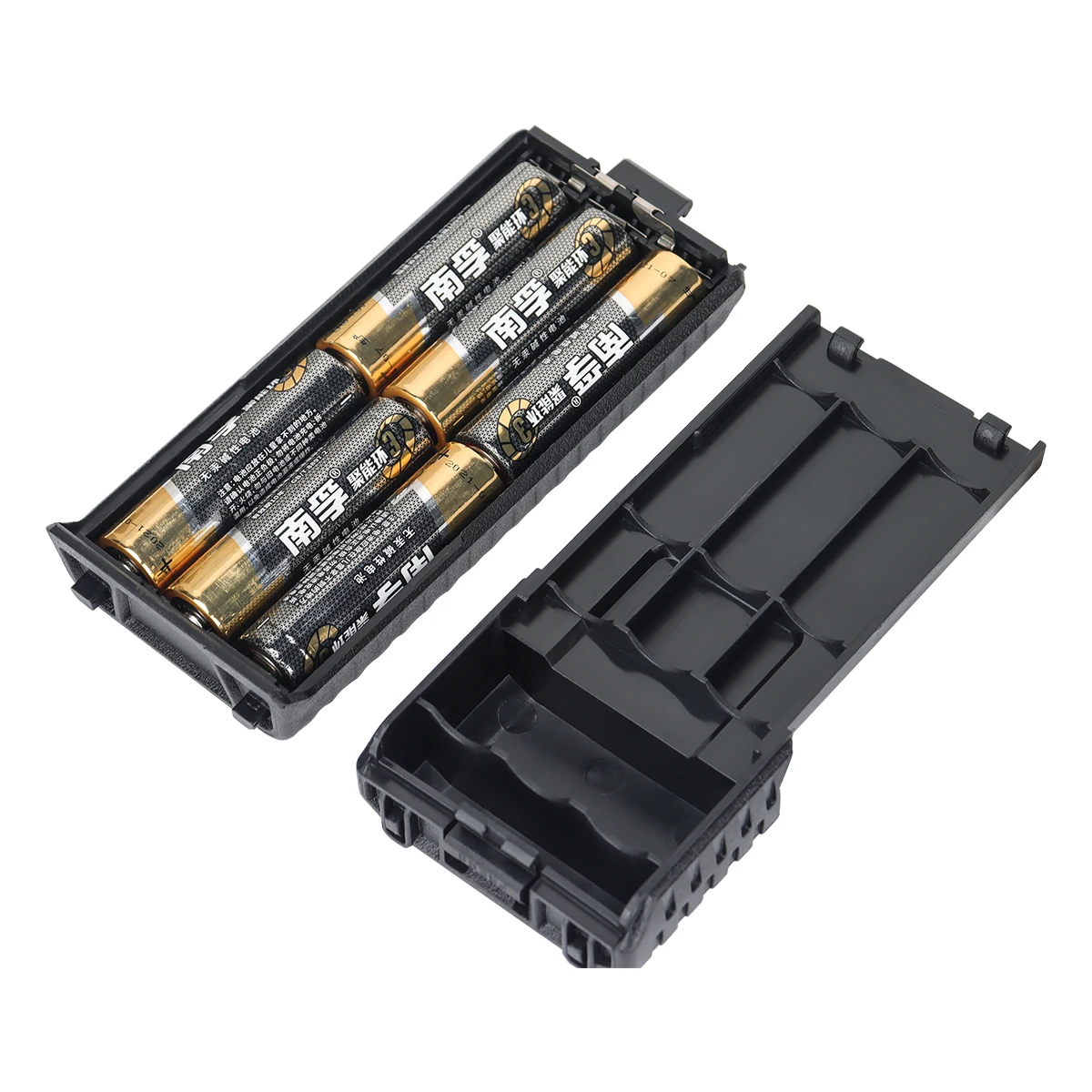 Baofeng-UV-5R-Battery-Case-6xAA-Shell-Black-For-Baofeng-UV-5R-UV-5RE-UV ...