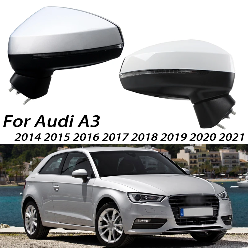 Car-Rearview-Mirror-Assembly-For-Audi-A3-2014-2015-2016-2021-Auto-6 ...
