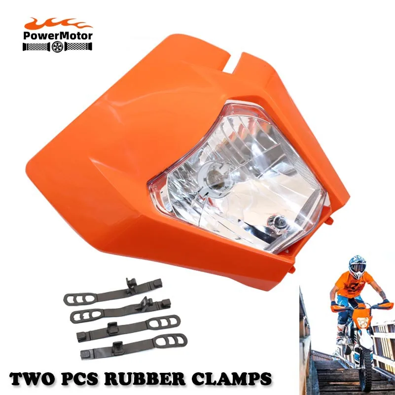 Motocross Headlamp For KTM EXC EXCF SXF SX XC XCW XCF XCFW 125 150 250 ...