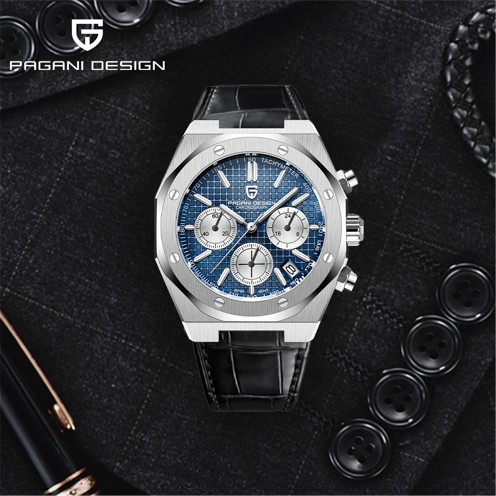 New Mens Quartz Chronograph | Pagani Chronograph Men | Mens Watches ...