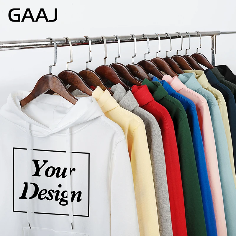 Premium 100% Cotton Custom Print Hoodie Diy Customize Your Design Own ...