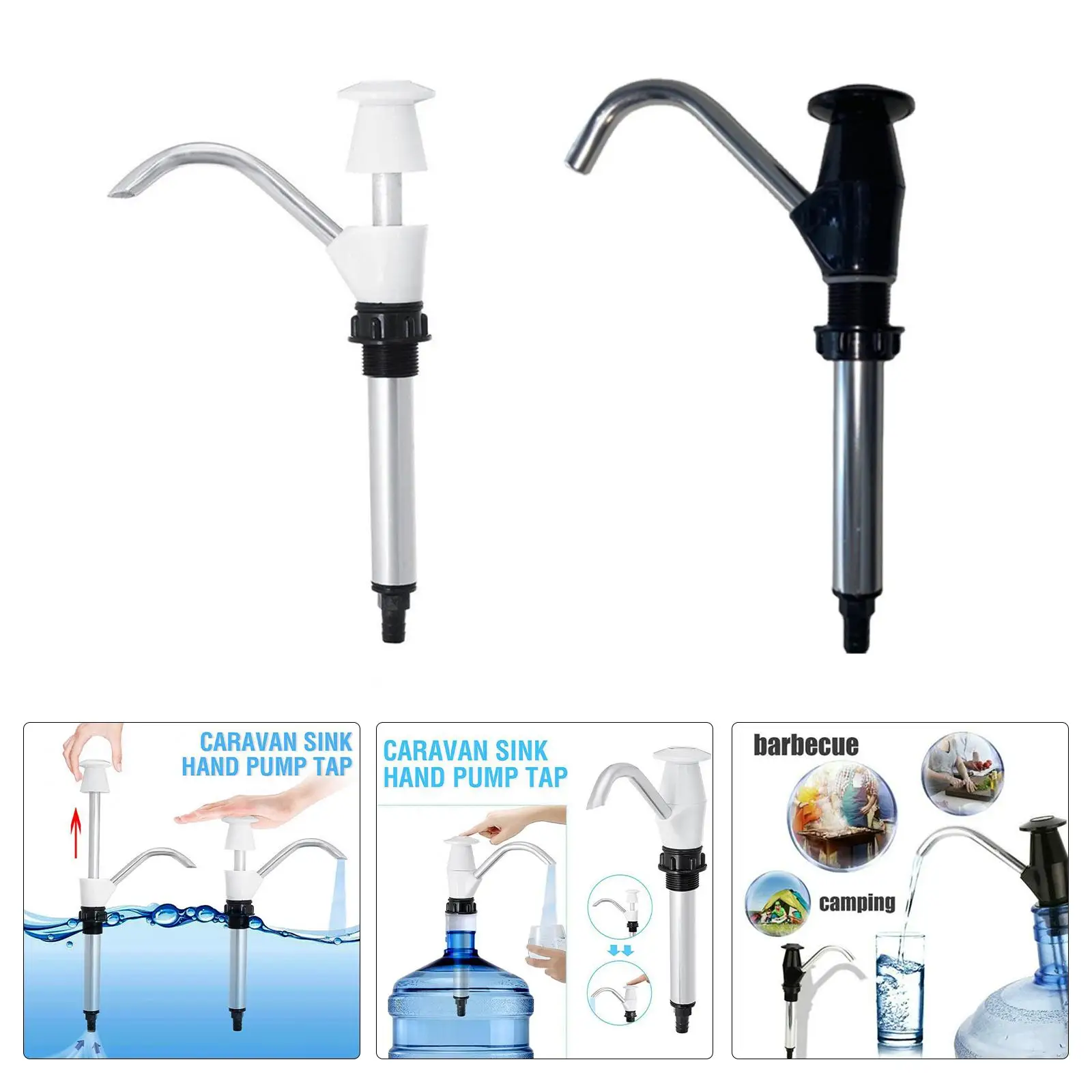 Caravan Sink Water Hand Pump Tap Bottled Water Dispenser Caravan Sin ...