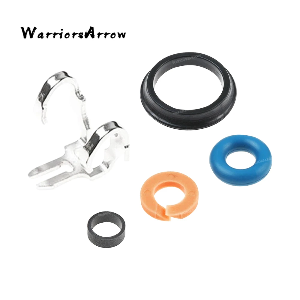 1Set-Or-5Set-Fuel-Injector-Seal-O-ring-Kit-Retainer-Plastic-Metal-For ...