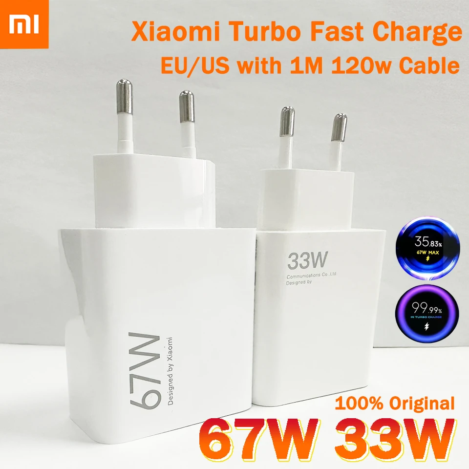 Xiaomi-Chargeur-d-origine-avec-c-ble-USB-Type-C-Mi-Turbo-Charge-rapide ...
