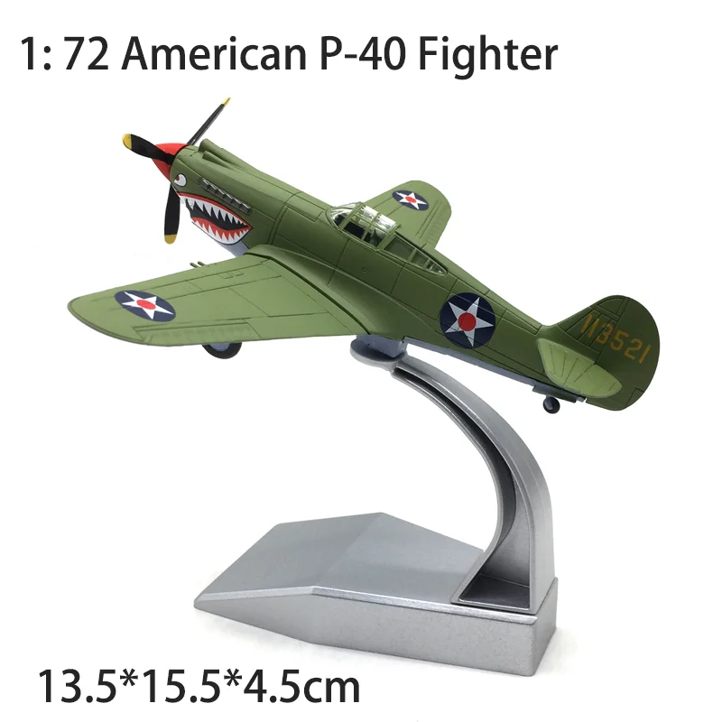 Nsmodel 1:72 US P-40 Fighter Tomahawk Piston Fighter Military Aircraft ...
