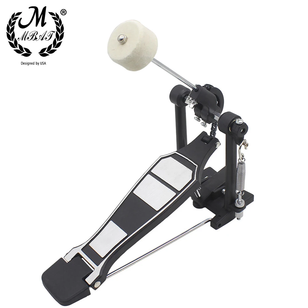 M-MBAT-Bass-Drum-Pedal-with-Drum-Beater-Tension-Spring-Single-Chain ...