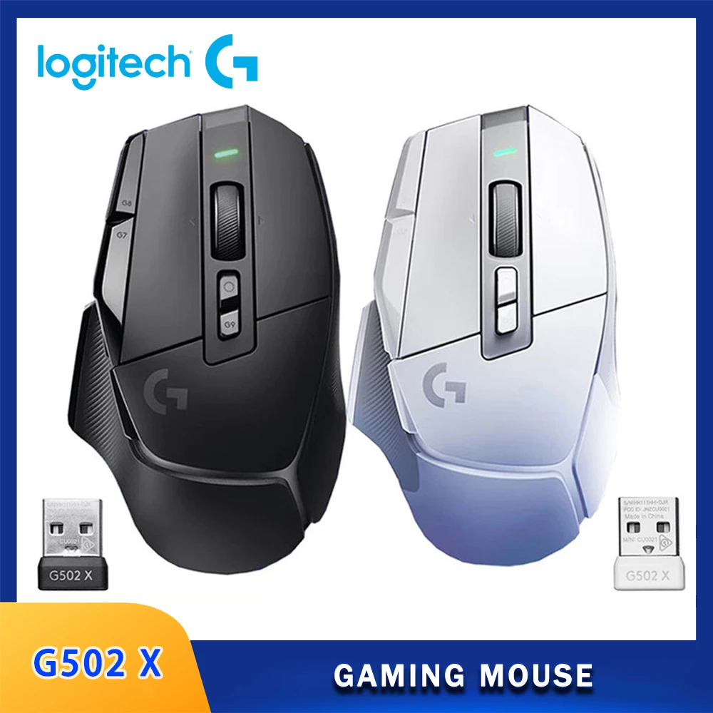 Logitech G502X Wired / LIGHTSPEED Wireless Mouse Advanced New Optical ...