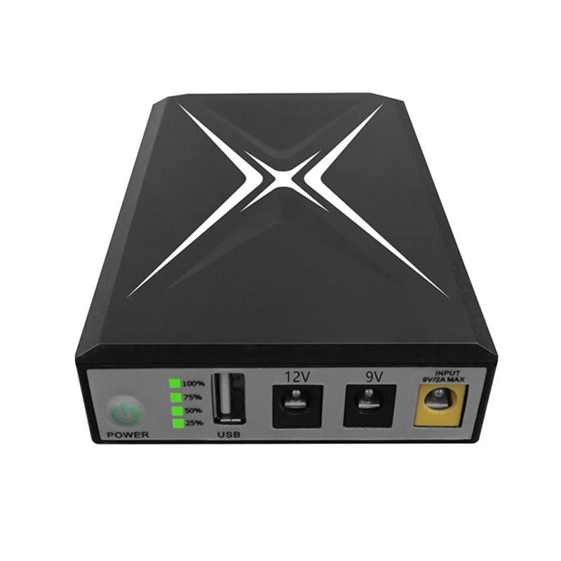 Uninterruptible Power Supply 5V 9V 12V 18W Battery Backup Mini UPS USB ...