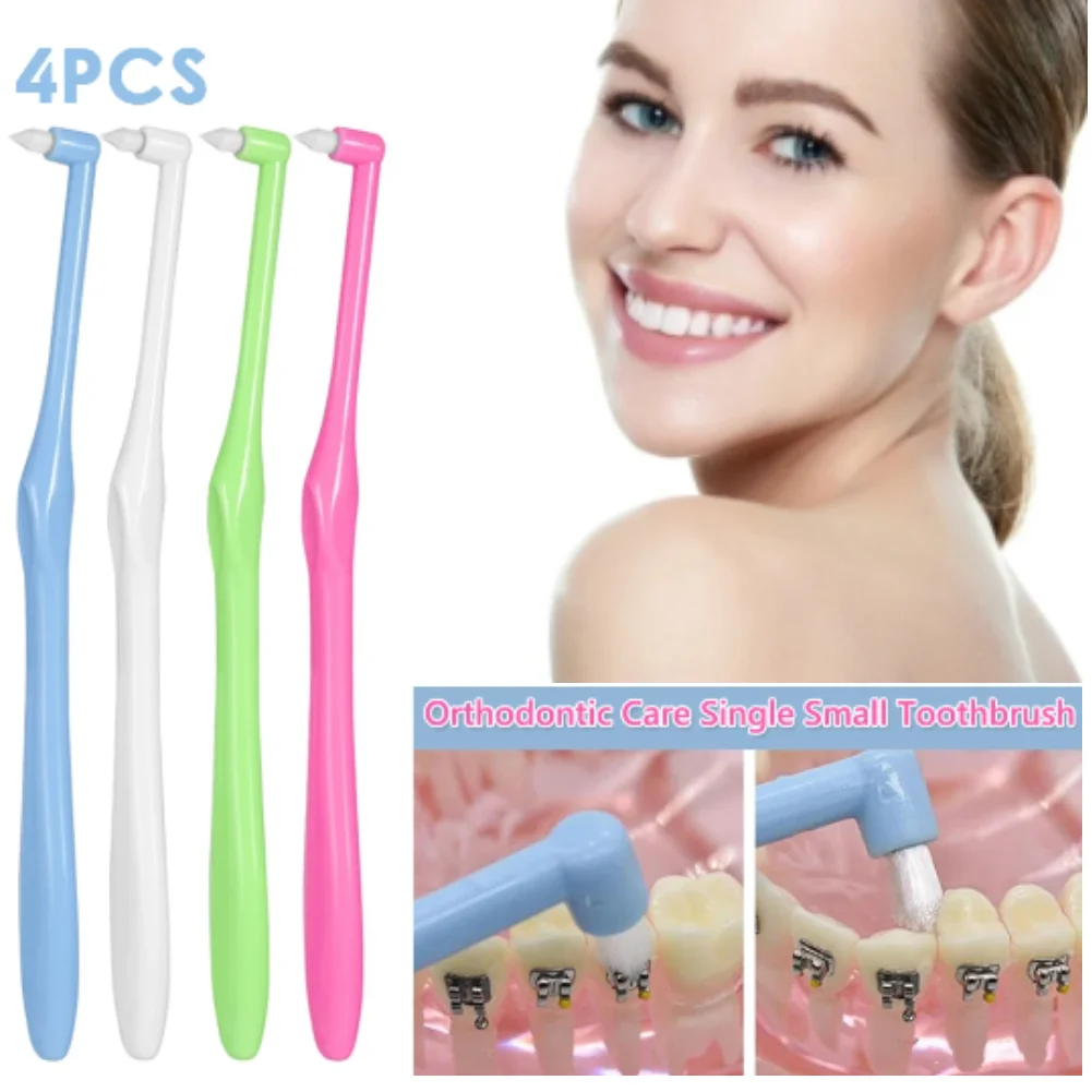 1-2PCS-Interdental-Brush-Orthodontic-Brush-For-Braces-Soft-Single-Beam ...