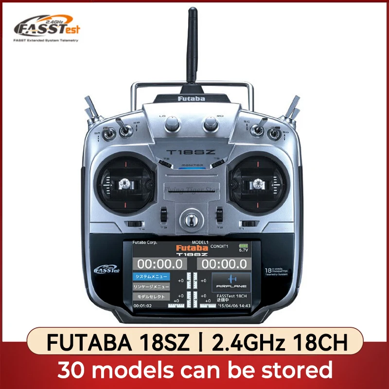 Original-Futaba-18SZ-18-channel-helicopter-Transmitter-RC-Remote ...