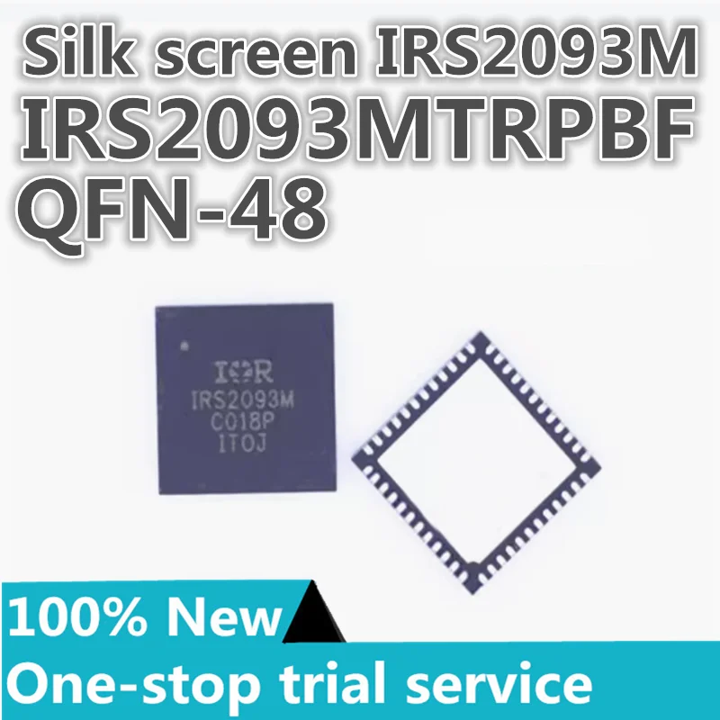 2-50pcs %New IRS2093MTRPBF patch QFN-48 Silkscreen IRS2093M audio ...
