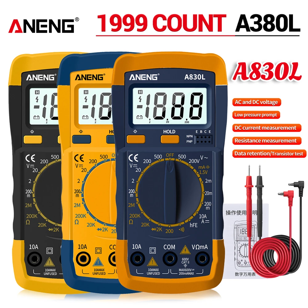 ANENG-A830L-Digital-Multimeter-AC-DC-Voltage-Diode-Freguency ...