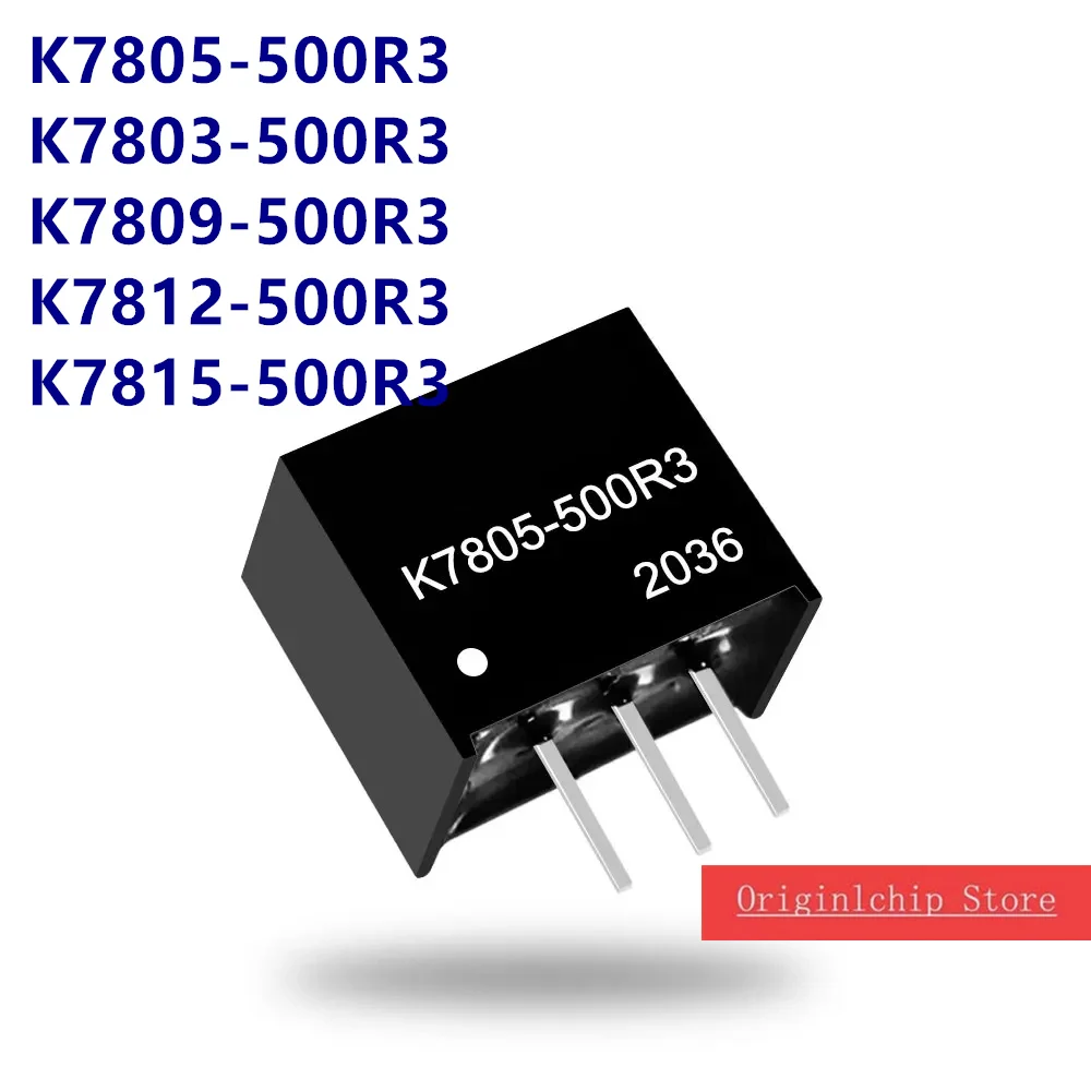 K7805-500R3-K7803-7809-7812-7815-500R3-DC-DC-non-isolated-regulated ...