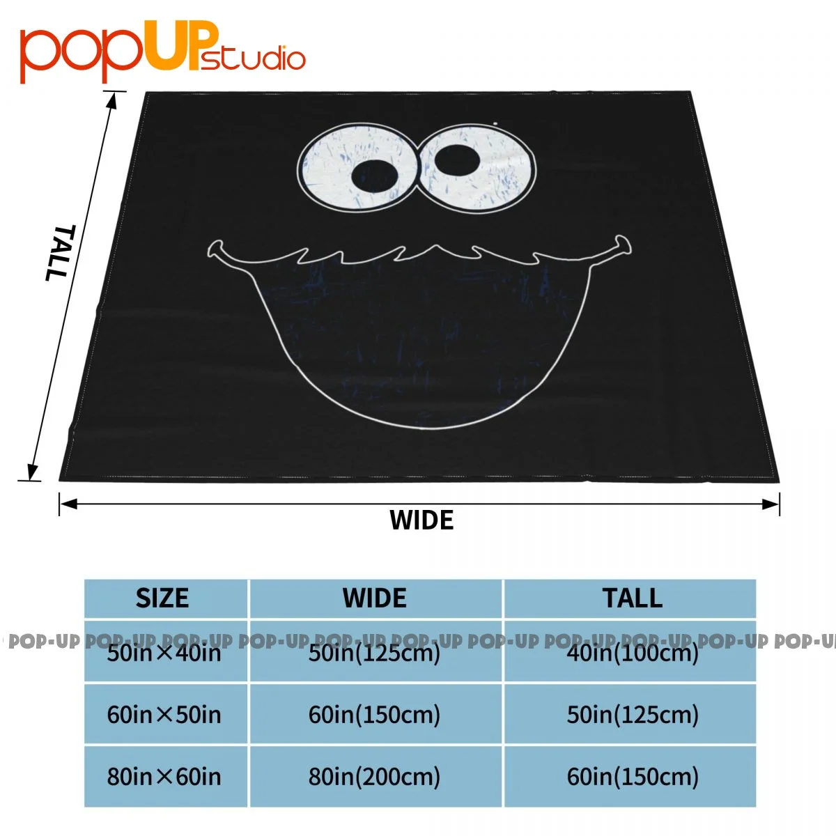 Manta Del Monstruo De Las Galletas