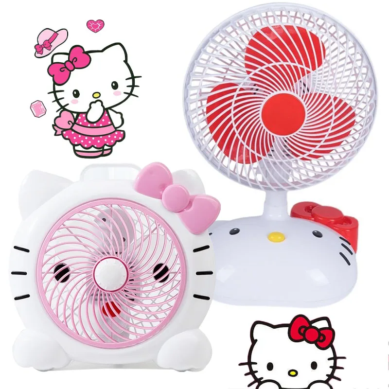Sanrio-Hallo-Kitty-Desktop-Fan-Kawaii-Cartoon-Anime-kleine ...