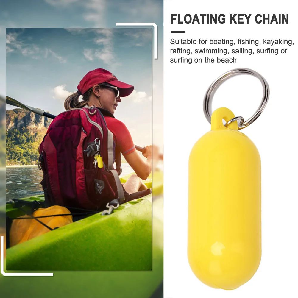 Float-Canal-Keychain-Portable-Float-Keys-Buckle-Plastic-Anti-lost ...