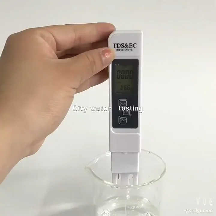 TDS &. EC METER Total Dissolved Solids Meter Monitor the water you ...