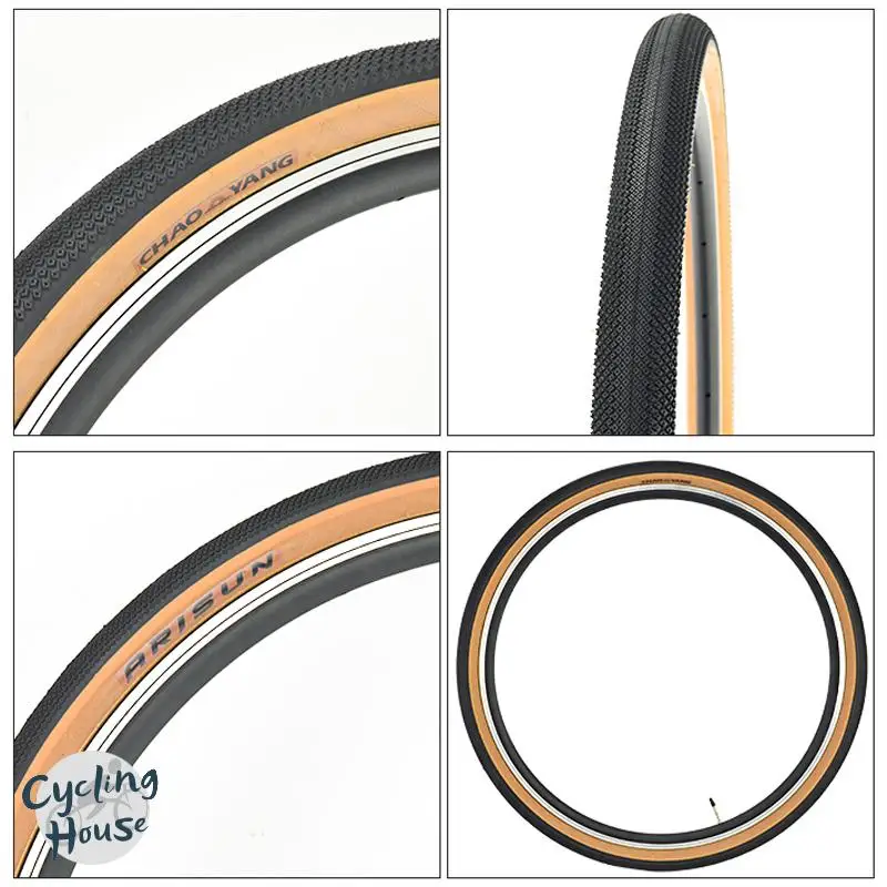 1pc CHAOYANG ARISUN Road Bike 700×35/40C Tire 60TPI/30TPI Brown Edge ...