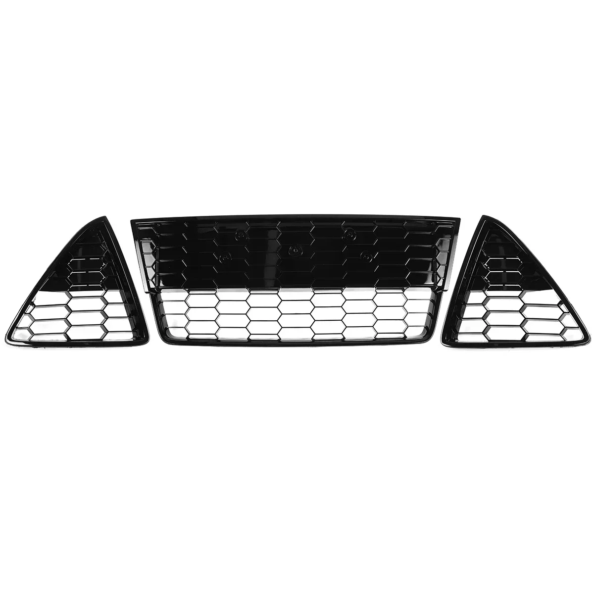 MK3-Honeycomb-Mesh-Grille-Car-Front-Bumper-Grill-Cover-Fog-Light-Lamp ...