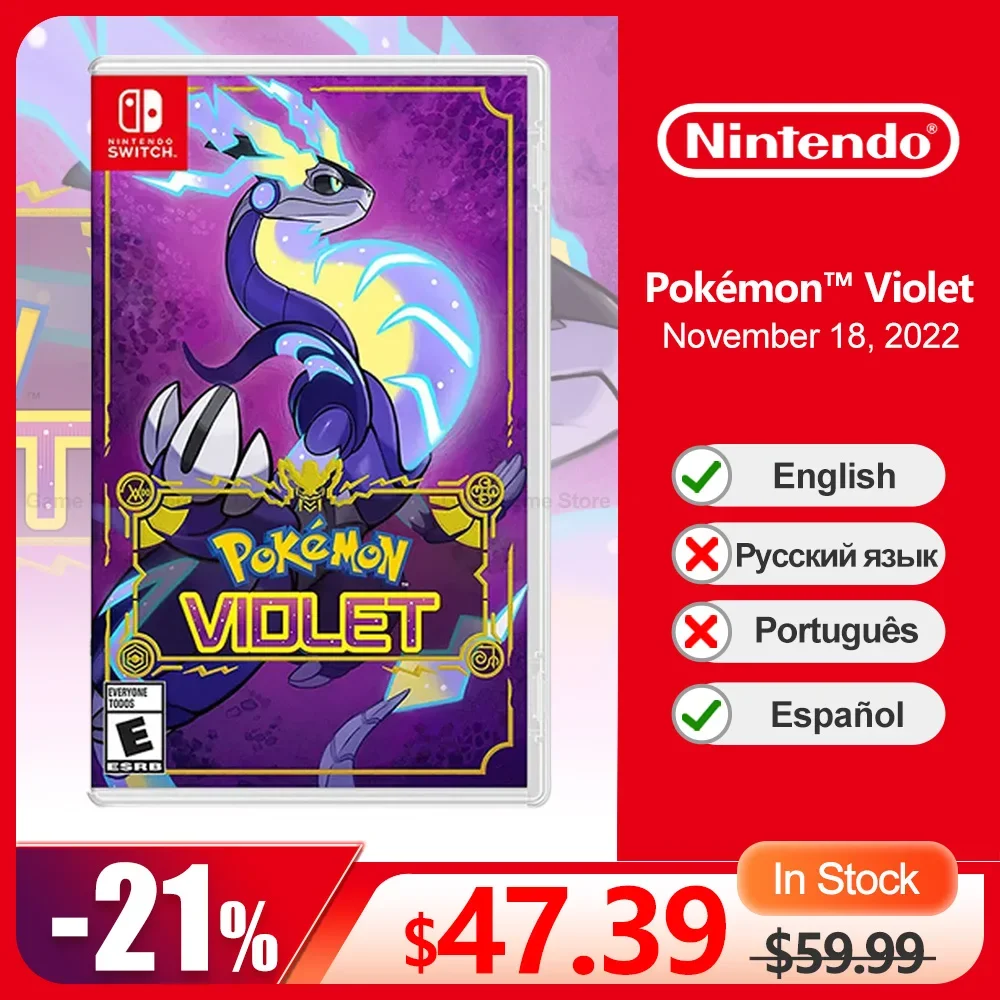 Pokemon-Violet-Pokemon-violeta-Nintendo-Switch-ofertas-de-juego-100 ...
