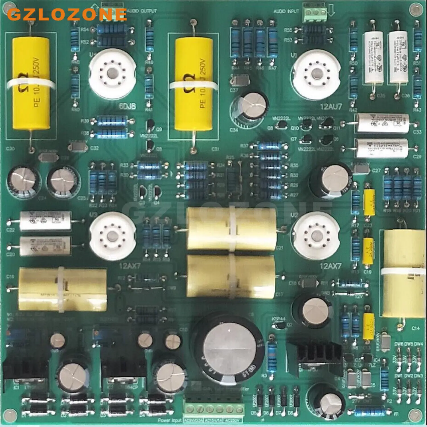 Standard Version GMIN Stereo Preamp Board Base On CAT SL1 Preamplifier ...