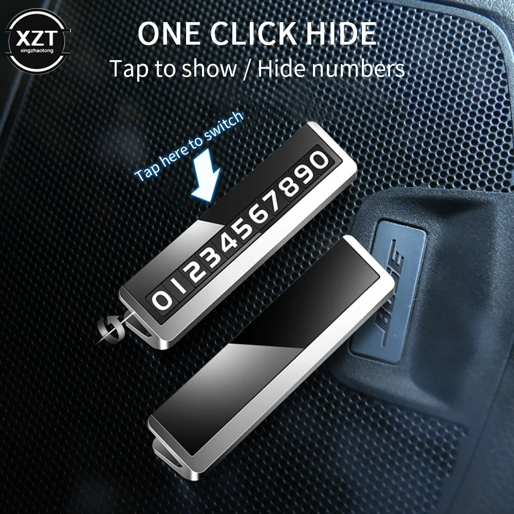Creative-Car-Temporary-Parking-Card-Phone-Number-Ultra-thin-Drawer ...