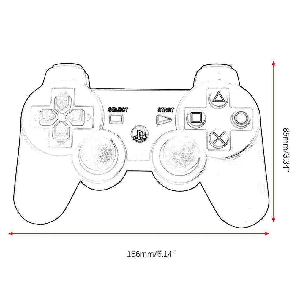 Ps3 Controller Drawing