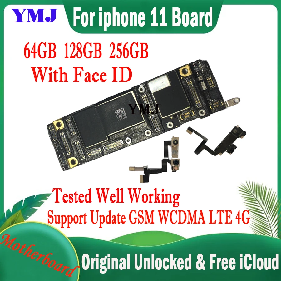 Placa base Original Clean iCloud para iPhone 11, 64GB, 128GB, 256G ...