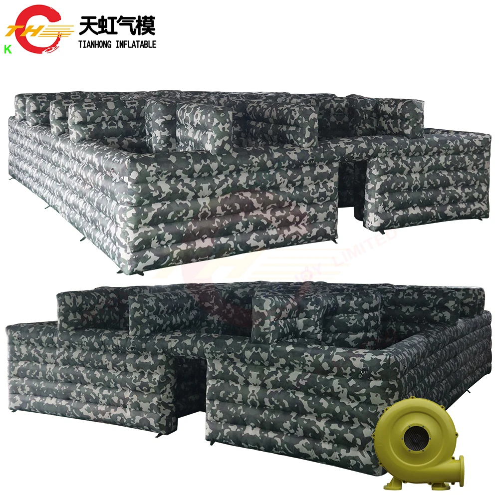 8m/10m/12m Custom Large Inflatable Laser Tag Maze Game Outdoor ...