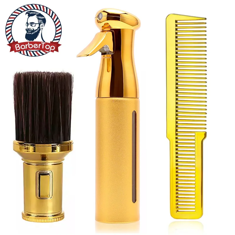 300ML Spray Bottle Salon Barber High Pressure Water Can Hairdressing ...