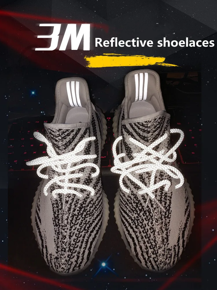 Laces Reflective Round Sneakers | Round Reflective Shoe Laces ...