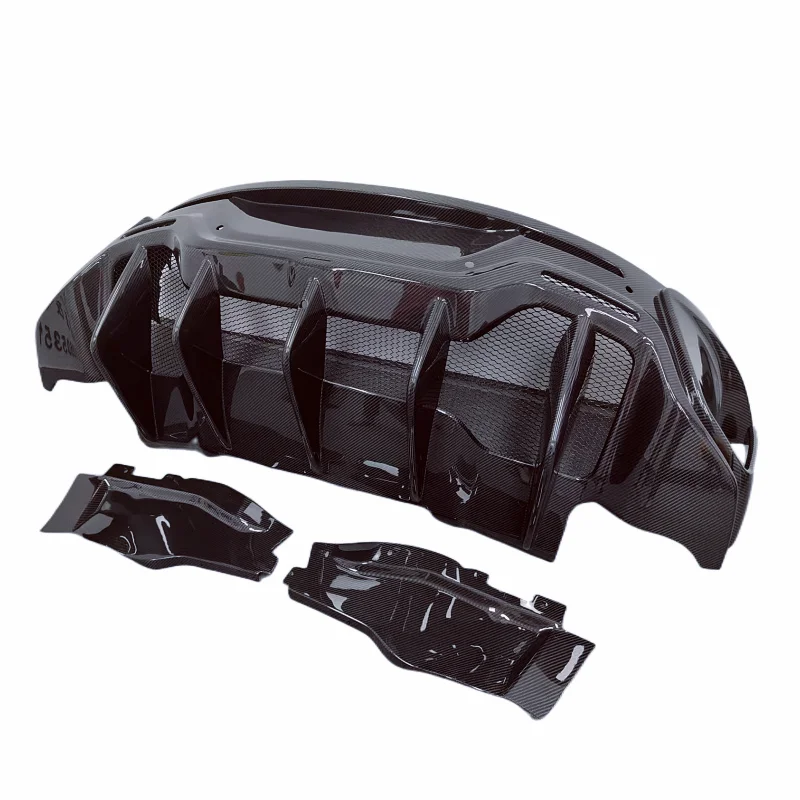 600lt Style Dry Carbon Fiber Rear Bumper Body Kit for McLaren 540C 570s ...