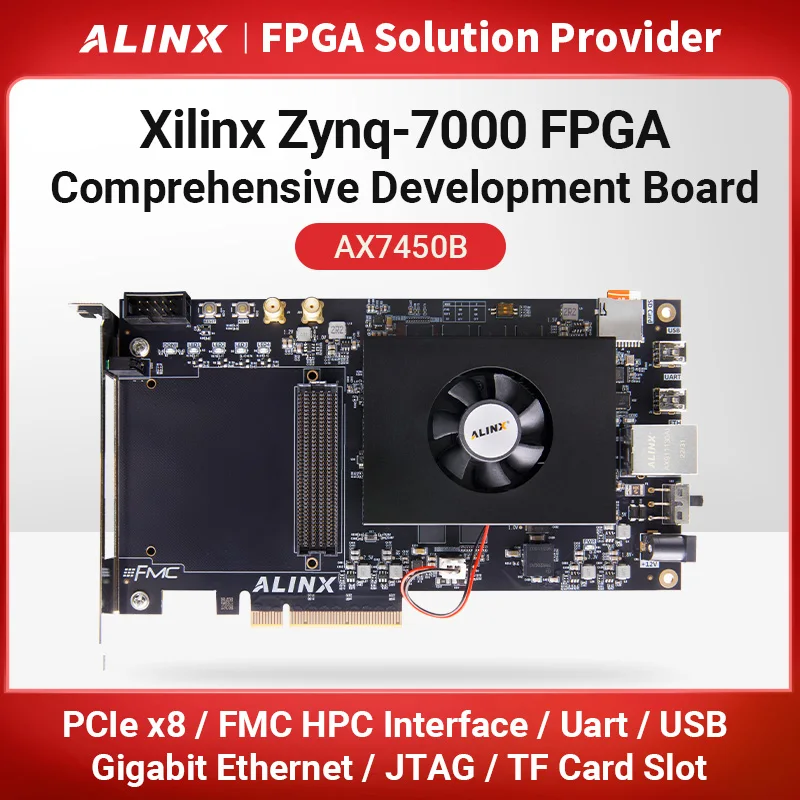 Alinx Xilinx Zynq 7000 Soc Development Board Ax7450b Xc7z100 