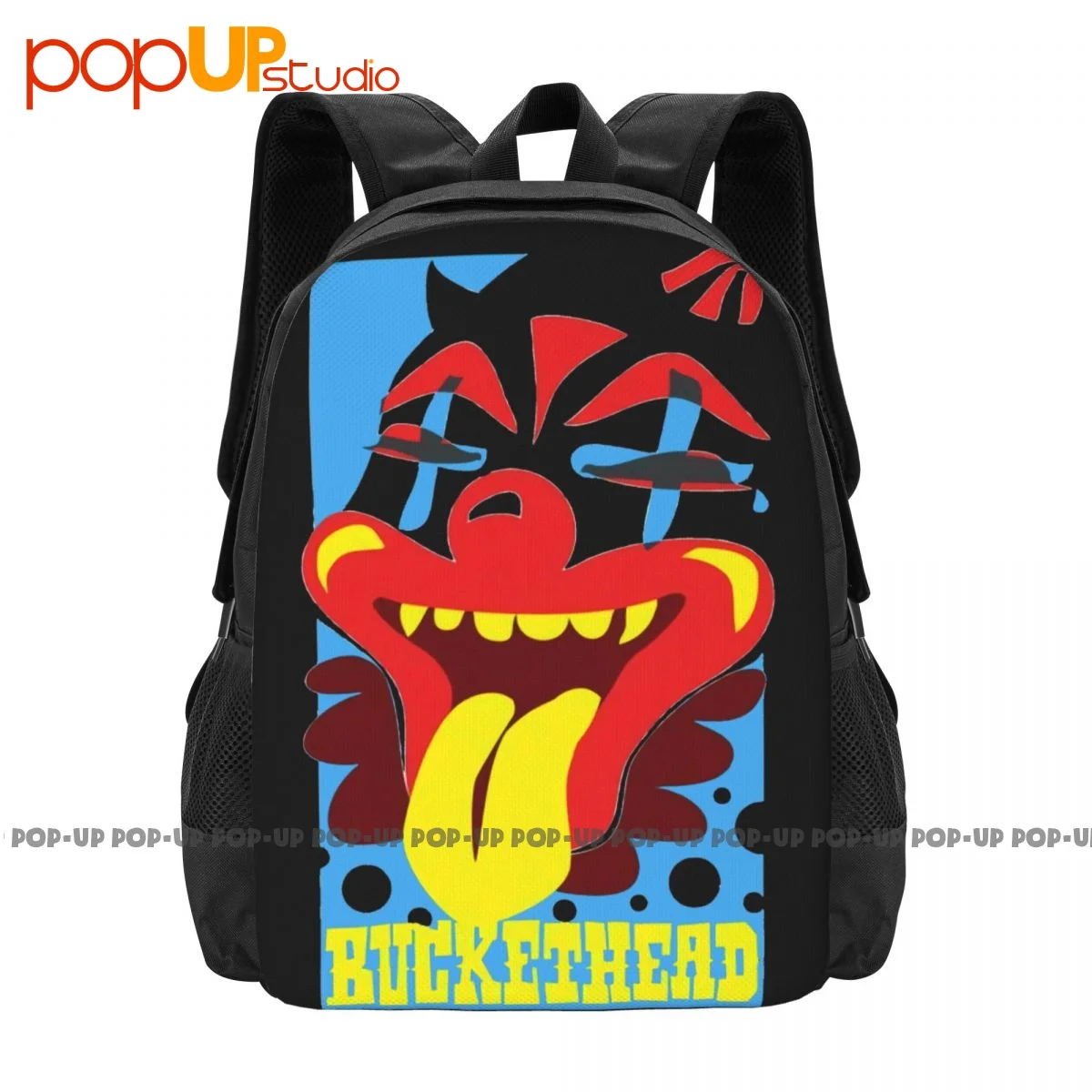Buckethead-Punk-Rock-Hardcore-Metal-Backpack-Large-Capacity-Print ...