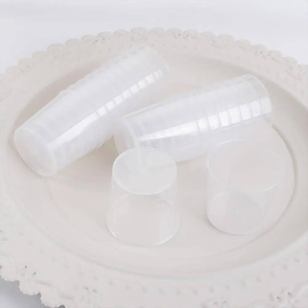 Paint-Transparent-Plastic-Resin-Container-Measuring-Tool-Graduated-Cups ...